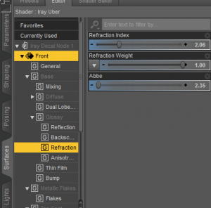 DAZ StudioのDecalで遊ぶ