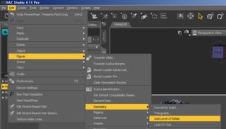Decimator for DAZ Studio ポリゴン削減ツール