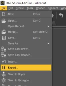 Morph Loader Pro DAZ Genesis8のモーフの作り方